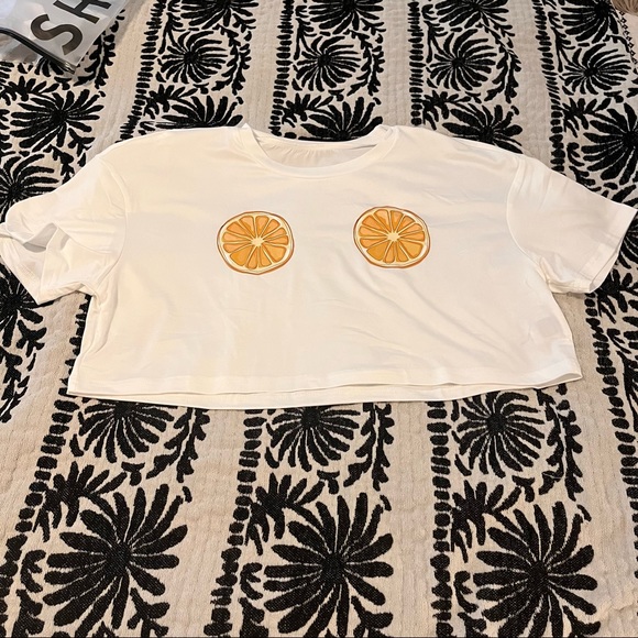 SHEIN | Tops | New Lemon Crop Top | Poshmark